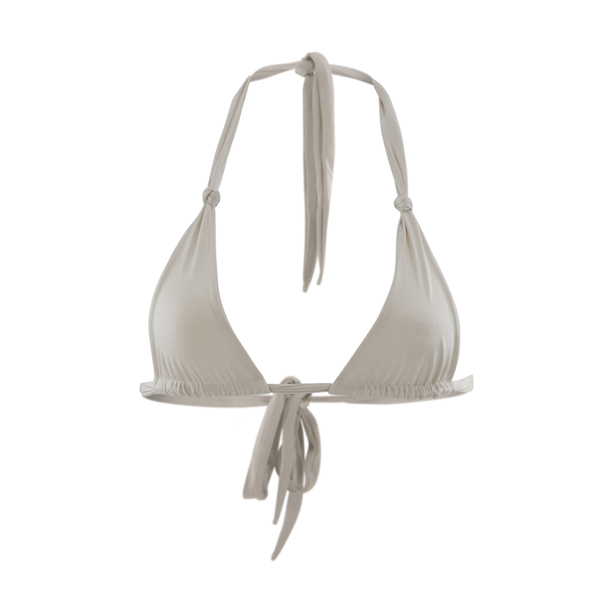 Swim Knotted Triangle Top Pearl – Davis Active