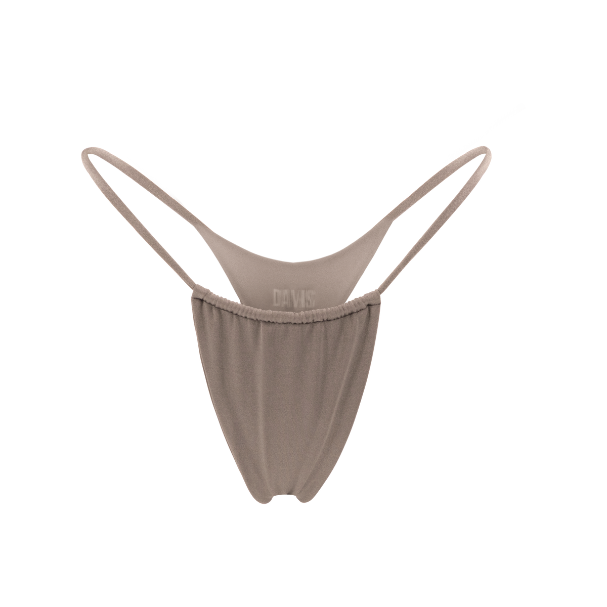 Swim Ruched String Thong Bronze – Davis Active