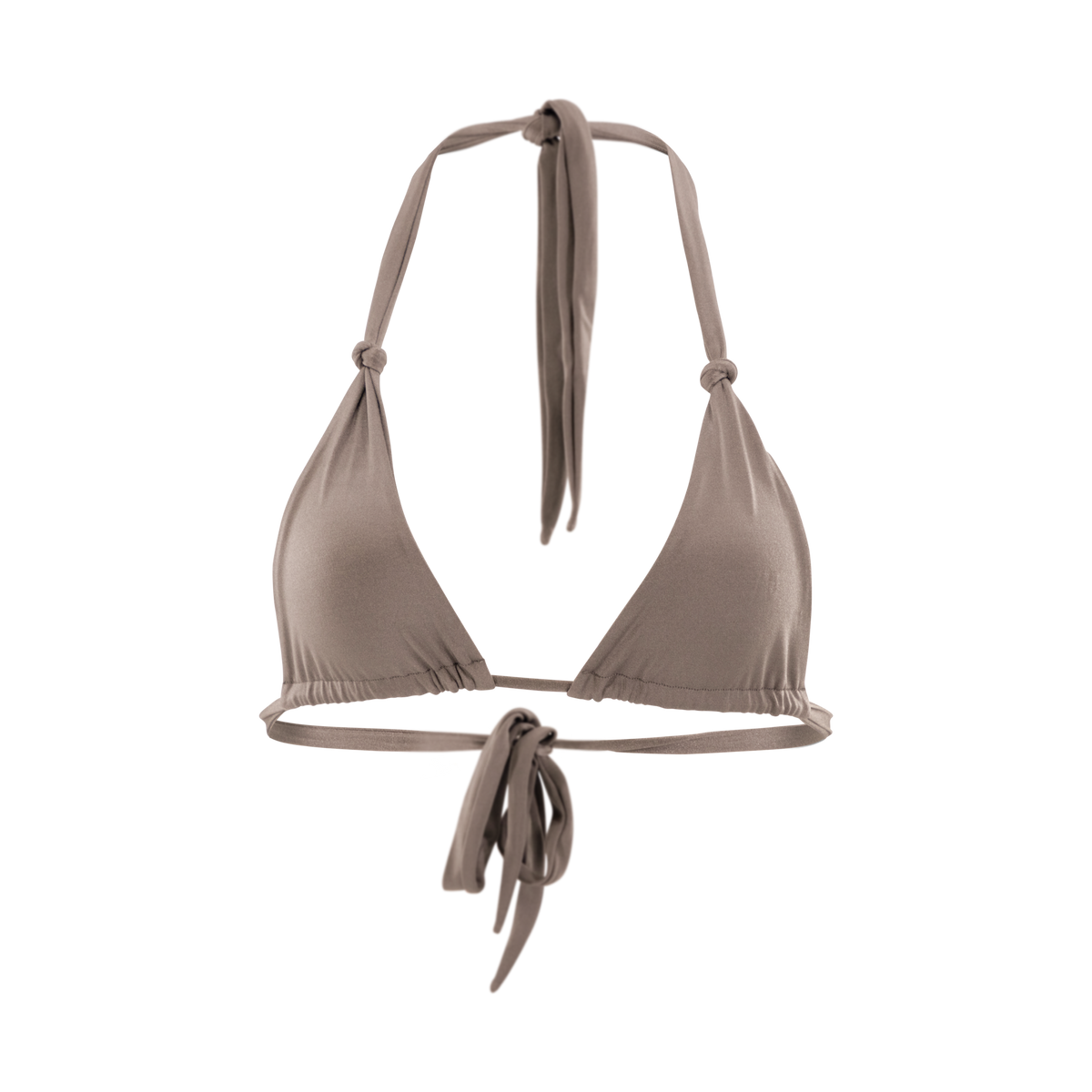 Swim Knotted Triangle Top Bronze – Davis Active