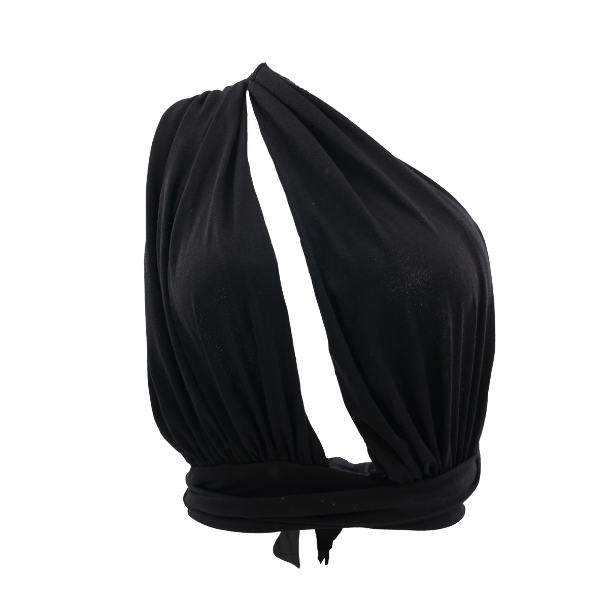 Drape Wrap Top Black – Davis Active