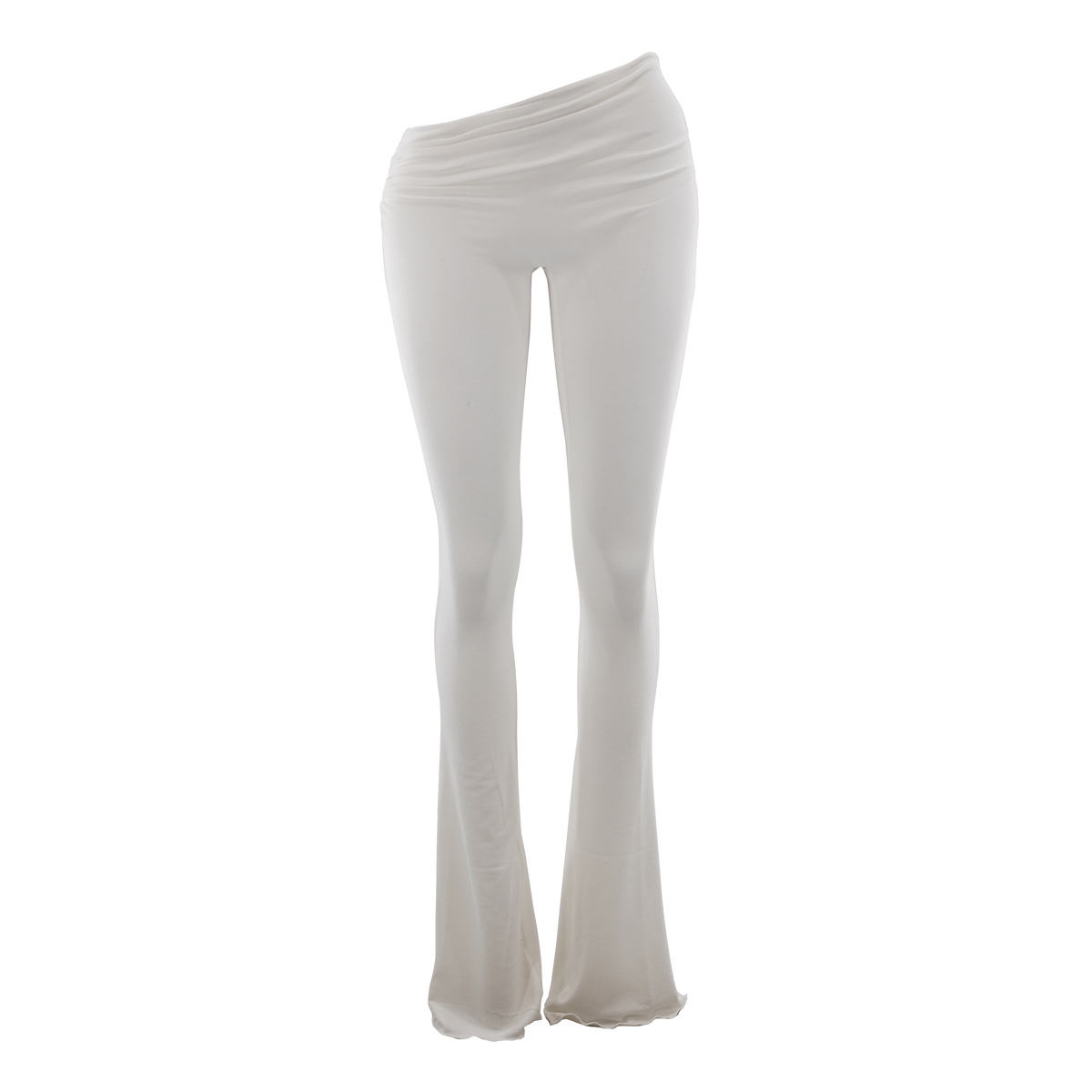 Drape Asymmetric Flares Ivory – Davis Active