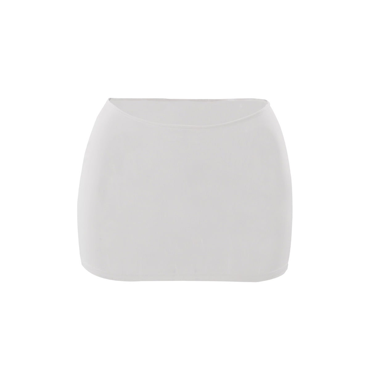 Swim Micro Mesh Skirt Ivory – Davis Active